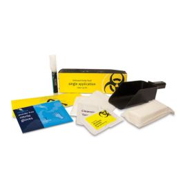 Spill Kits Biohazard Blood and Blood Stain Body Fluid Spill Pack x 1