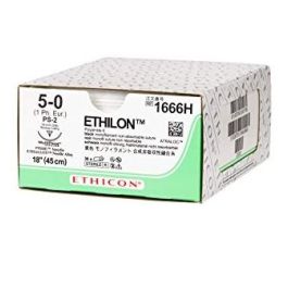 Johnson & Johnson Ethicon Ethilon Sutures, 45cm (l), Size 5/0 + 19mm RC ...