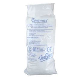 Vommax Vomit Bag with Plastic Ring for Twist Seal - Pack of 50