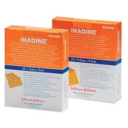 3M Inadine (PVP-I) Non Adherent Dressing, 9.5cmx9.5cm (25 Pack)